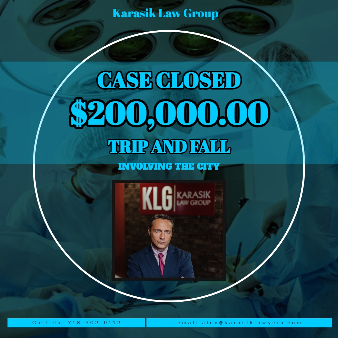 Trip and Fall Lawyer Brooklyn | Karasik Law Group